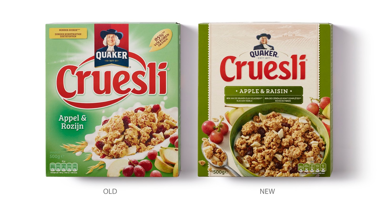 Quaker Cruesli Re-design – Packaging Of The World