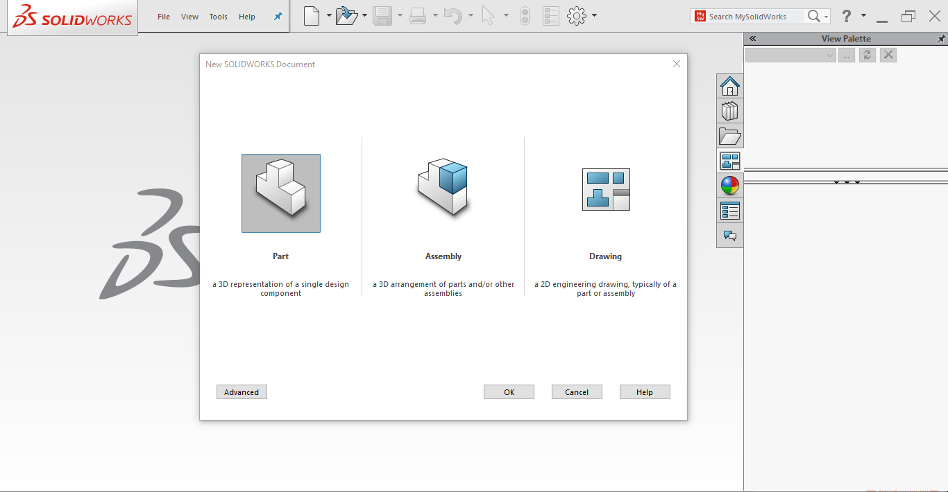 Tutorial Drawing: Memulai lembar kerja pada solidworks