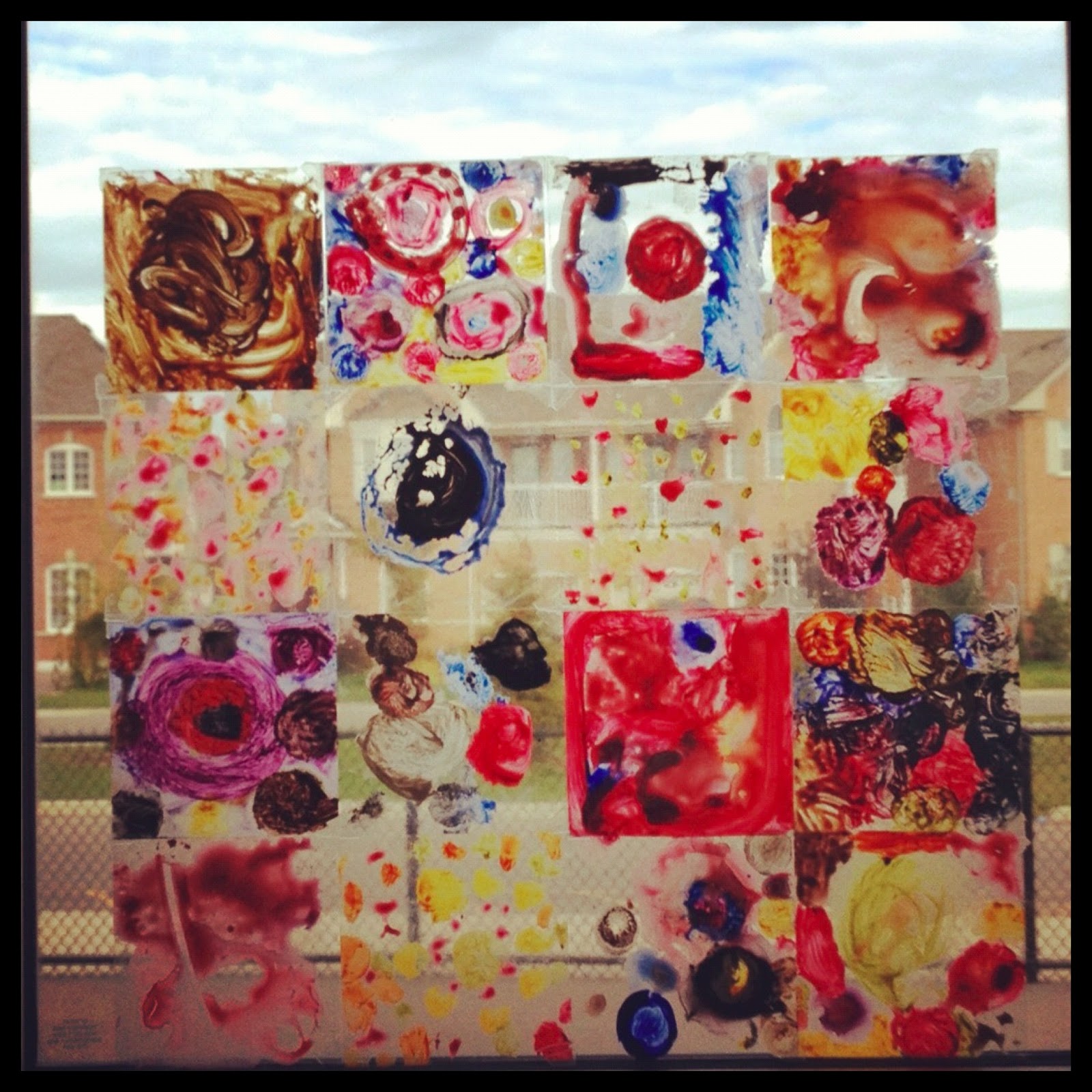 Transforming Our Learning Environment Into A Space Of Possibilities Making Stained Glass Dots