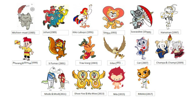 Maskot Sea Games dari Masa ke Masa - Kodok Curhat
