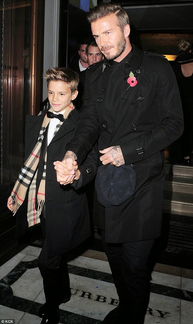 BuzzCanada: Romeo Beckham model for Burberry
