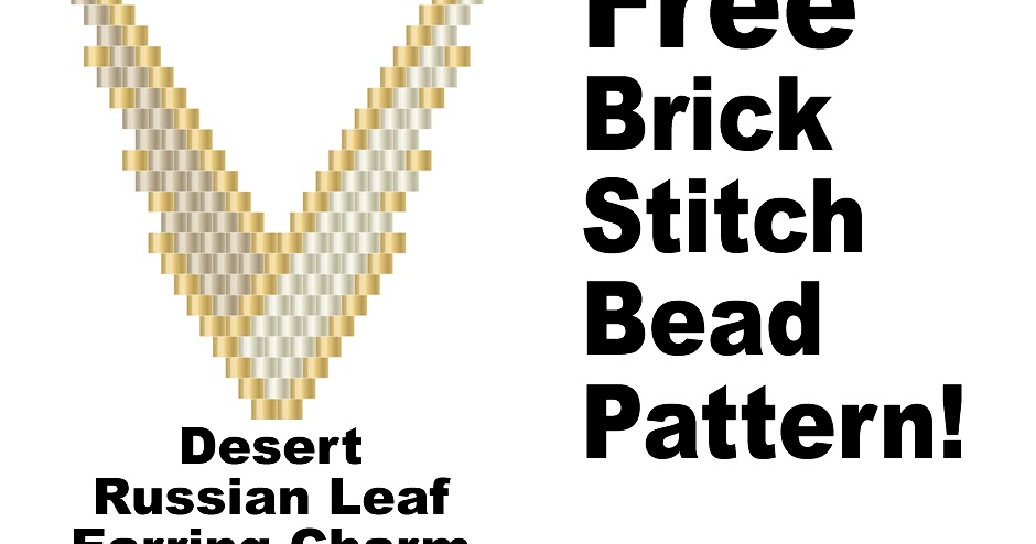Brick Stitch Bead Patterns Journal: Free Desert Small Russian Leaf ...