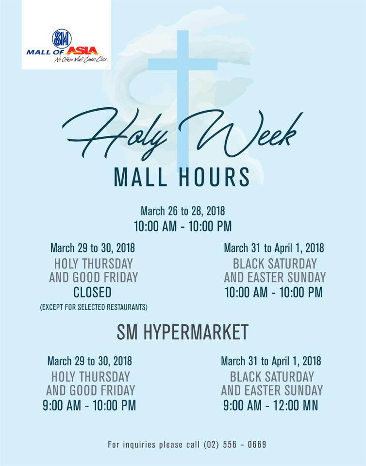 Manila Shopper: Mall Hours, Supermarkets, Theme Parks & some Restos ...