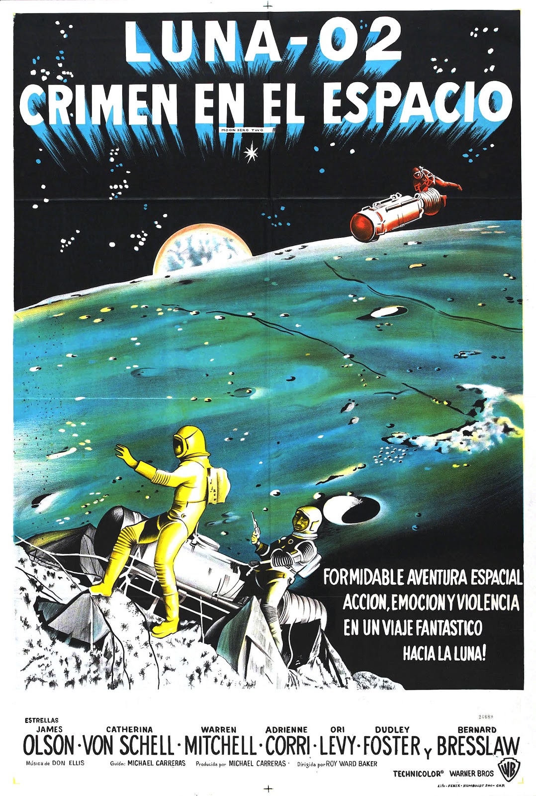 The Cathode Ray Mission: Hump Day Posters: Moon Zero Two (1969)