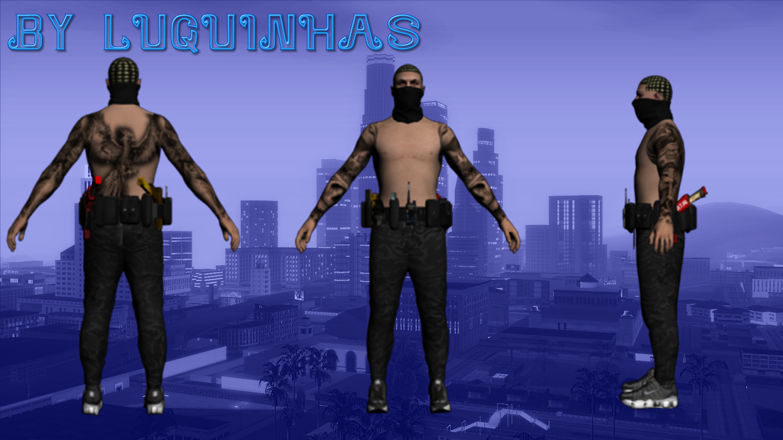 SKIN DE FAC BY LUQUINHAS - MTA Brasil