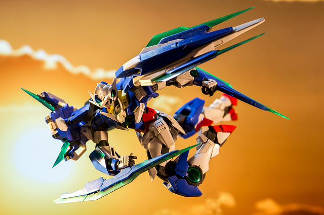 MG 00 Quanta by Polycaps via GxG GunPla Gallery