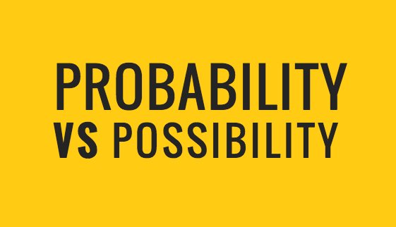 EXAMS AND ME : Probability VS Possibility