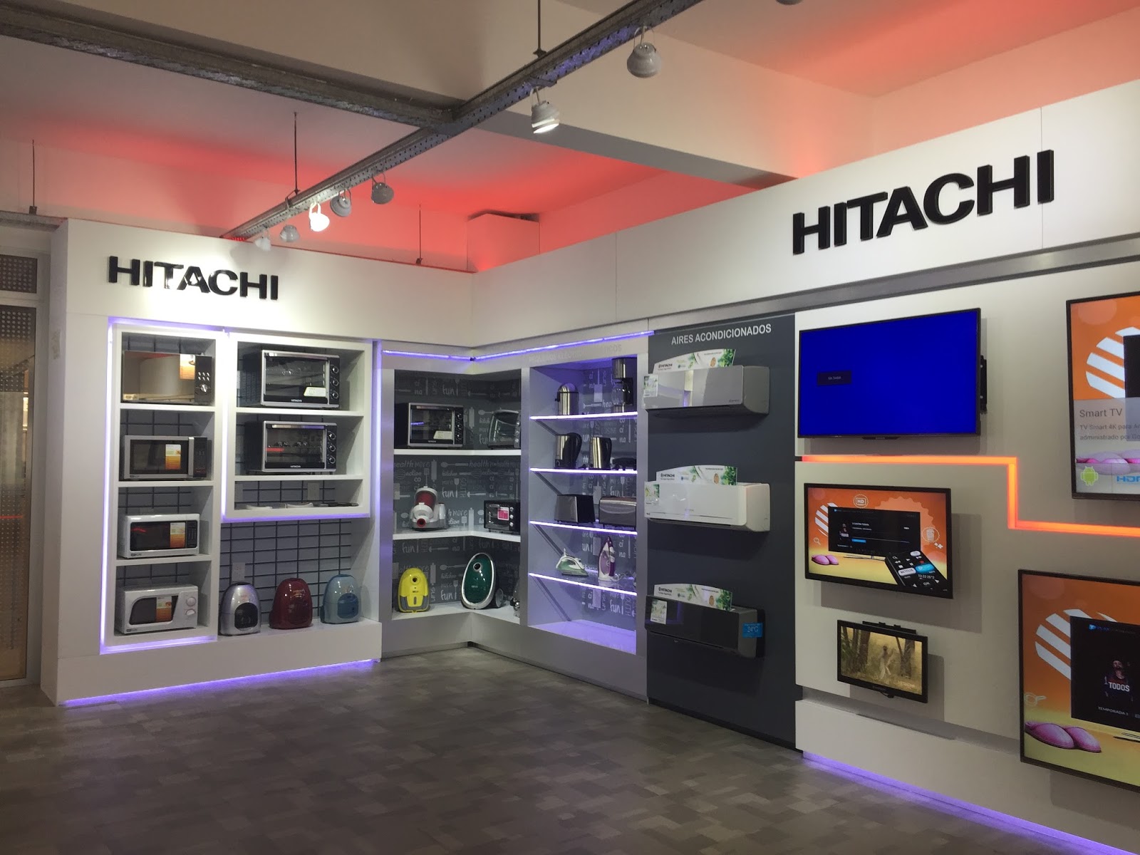 Concepto: Showroom de Hitachi en Buenos Aires