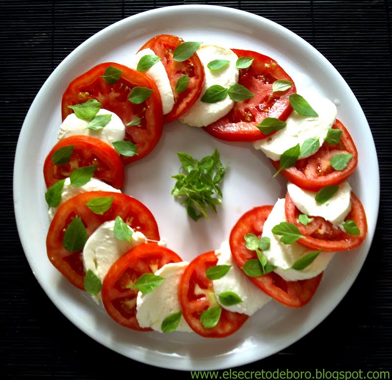 El Secreto de Boro: Ensalada Caprese