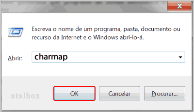 Atalhos caracteres especiais e o Charmap do Windows | atalhox