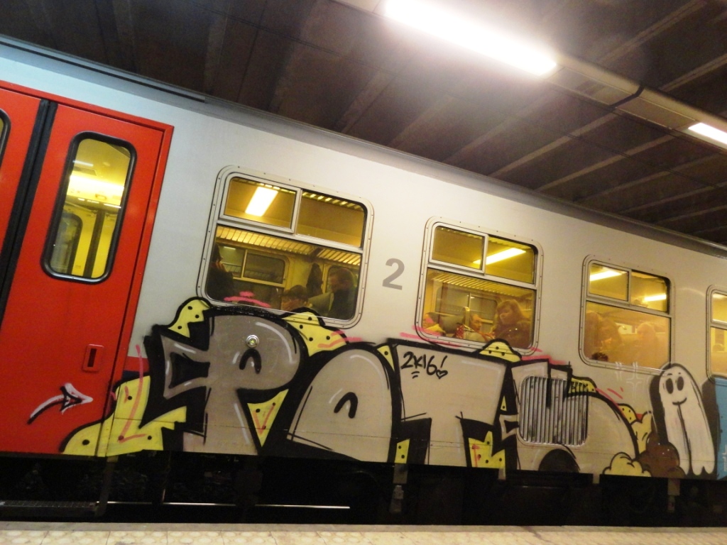 ACID GRAFFITI Art on Train