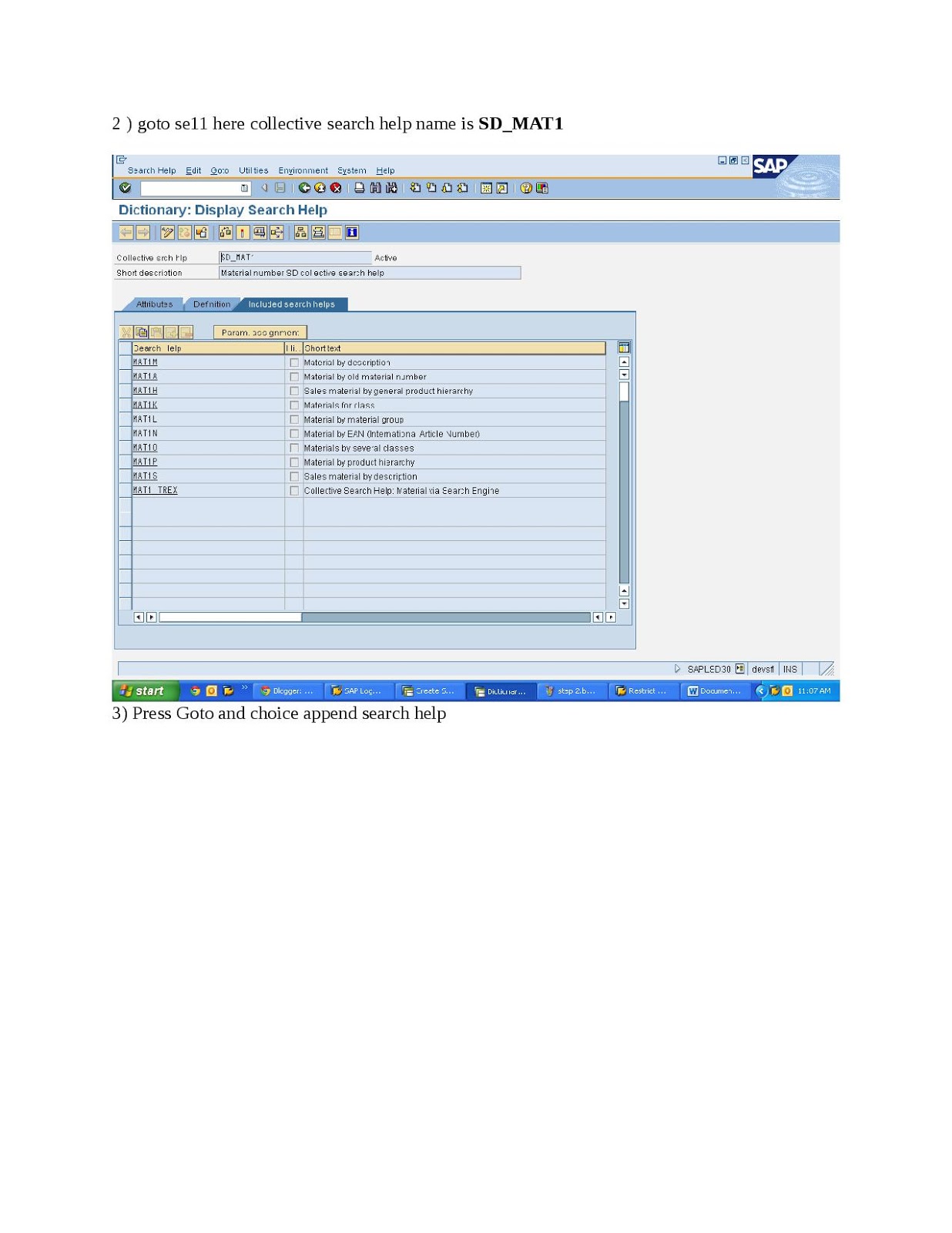 SAP ABAP Technical Help: Adding Extra Tab in F4 Help