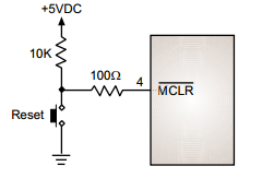 Aprende a programar microcontroladores PIC: RESET (MCLR) Y LINEAS DE ...