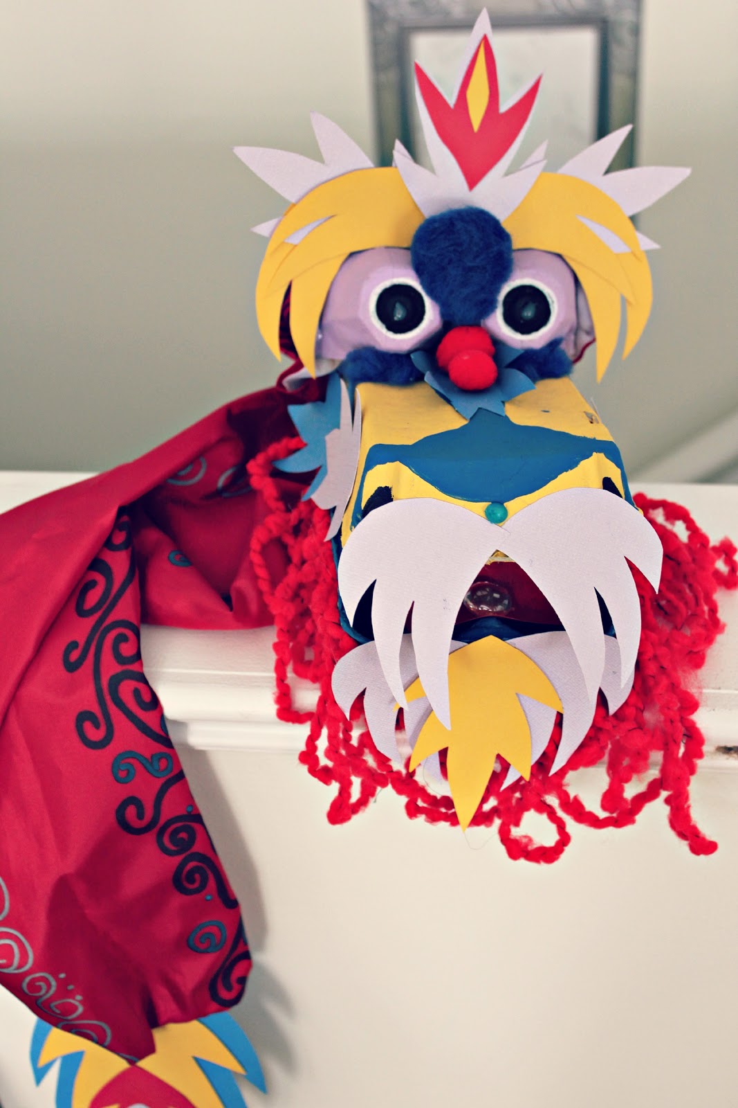 Marie's Pastiche: Craft - Dragon Puppet