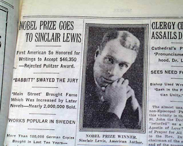 Heretic, Rebel, a Thing to Flout: Sinclair Lewis Finds His Moment