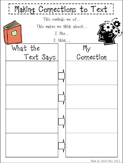 Classroom Freebies Too: Making Connections to Text