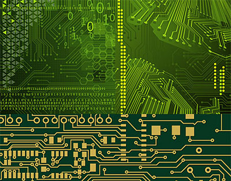 Vector Free: Free Vector Printed Circuit Board