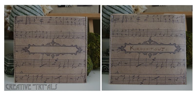 Creative "Try"als: Homemade CD/DVD Pouch