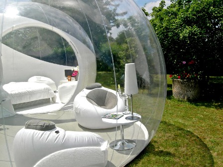 Design for Loft: Une maison bulle totalement transparente
