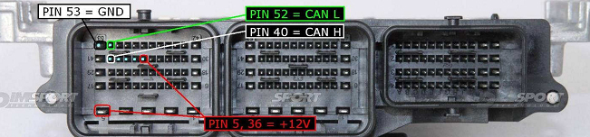 ECU Tuning Pinout
