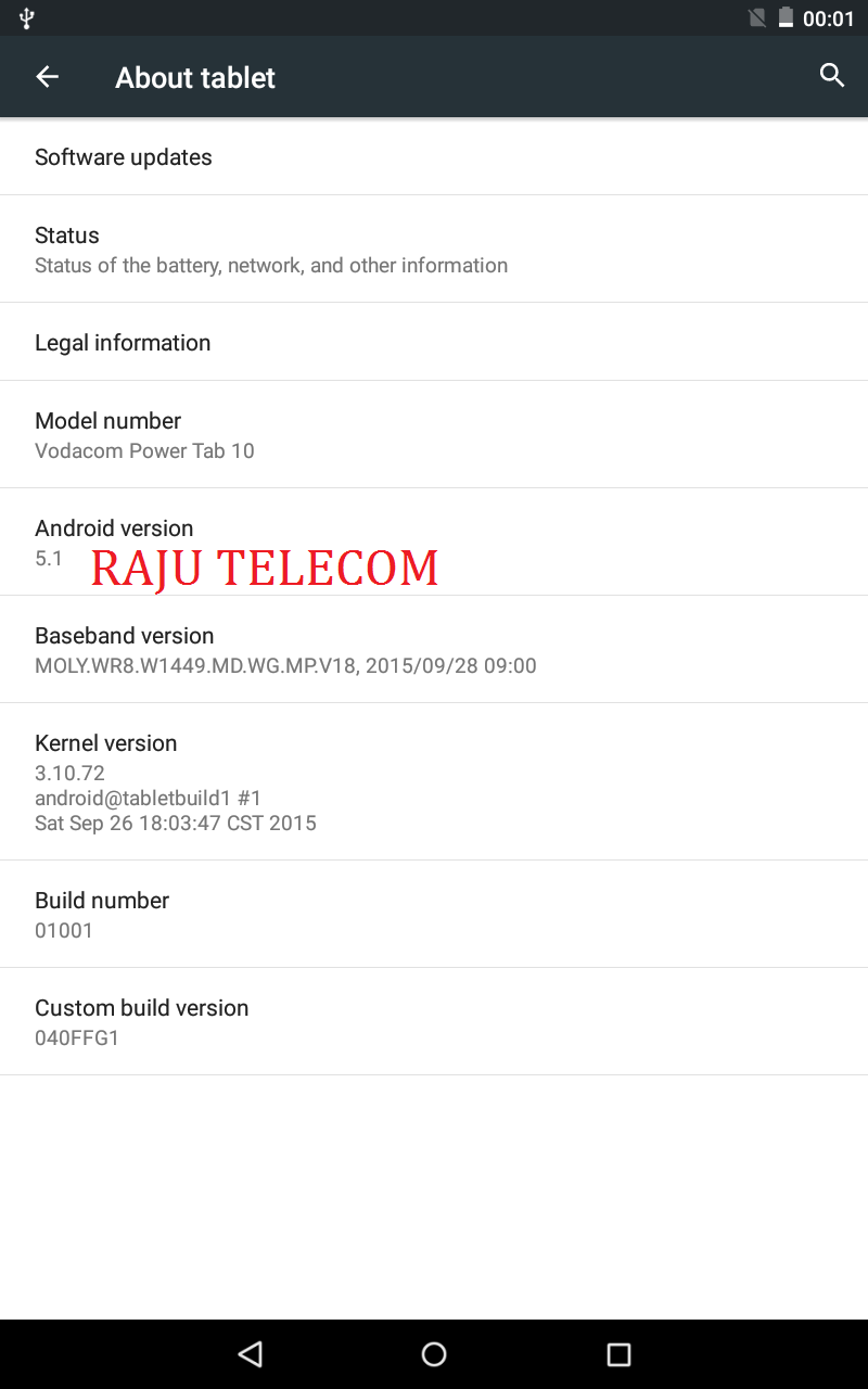 RAJU TELECOM* * *: Vodafone Power Tab 10 FLASH FILE MT6580 5.1 OFFICIEL ... RAJU TELECOM* * *: Vodafone Power Tab 10 FLASH FILE MT6580 5.1 OFFICIEL ...