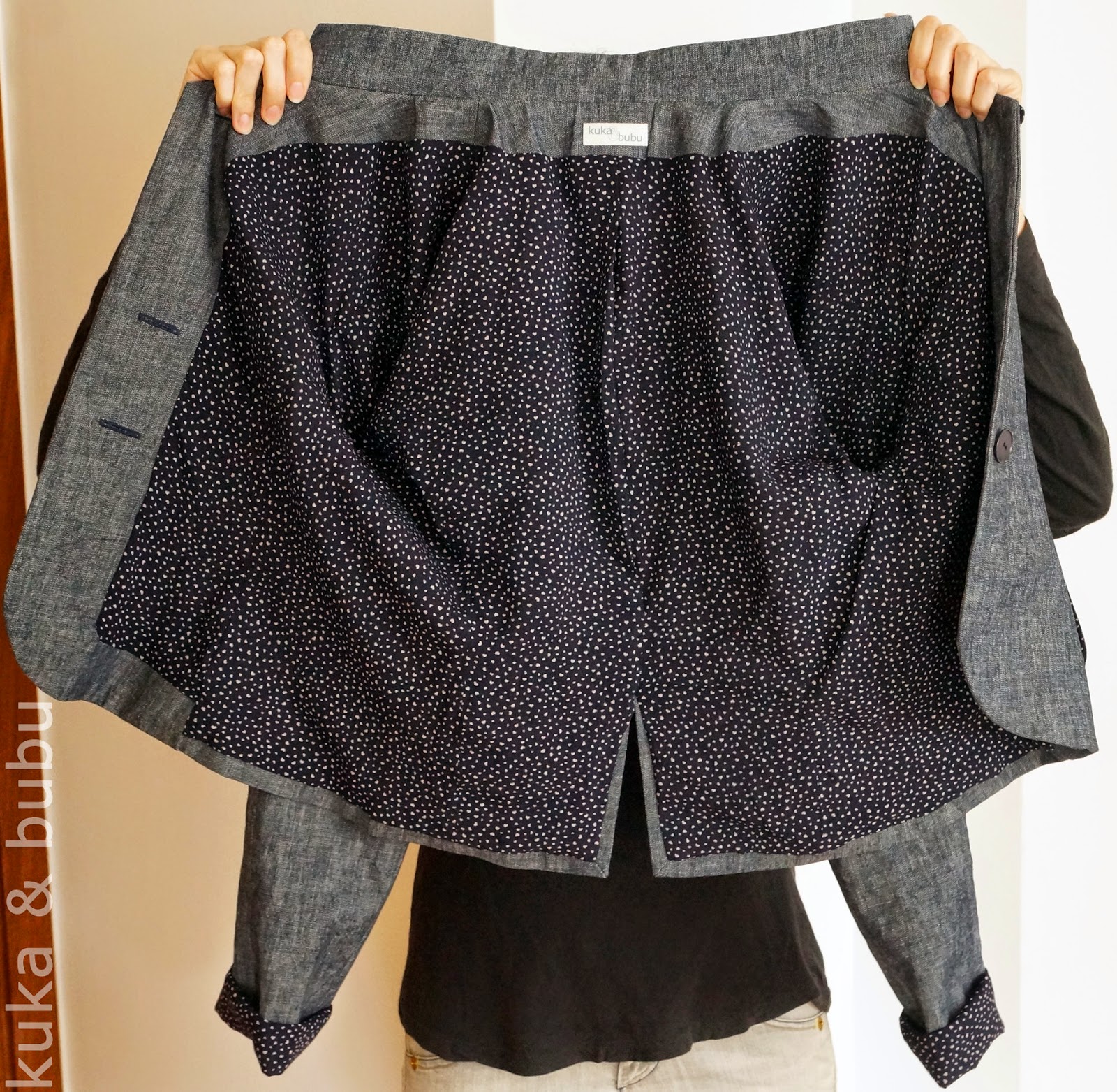 kuka and bubu: Denim jacket (from Burda) – Chaqueta tejana (de Burda)