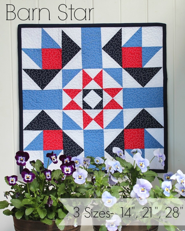 Barn Star Mini Quilt + Your Free November Calendar - Threadbare Creations