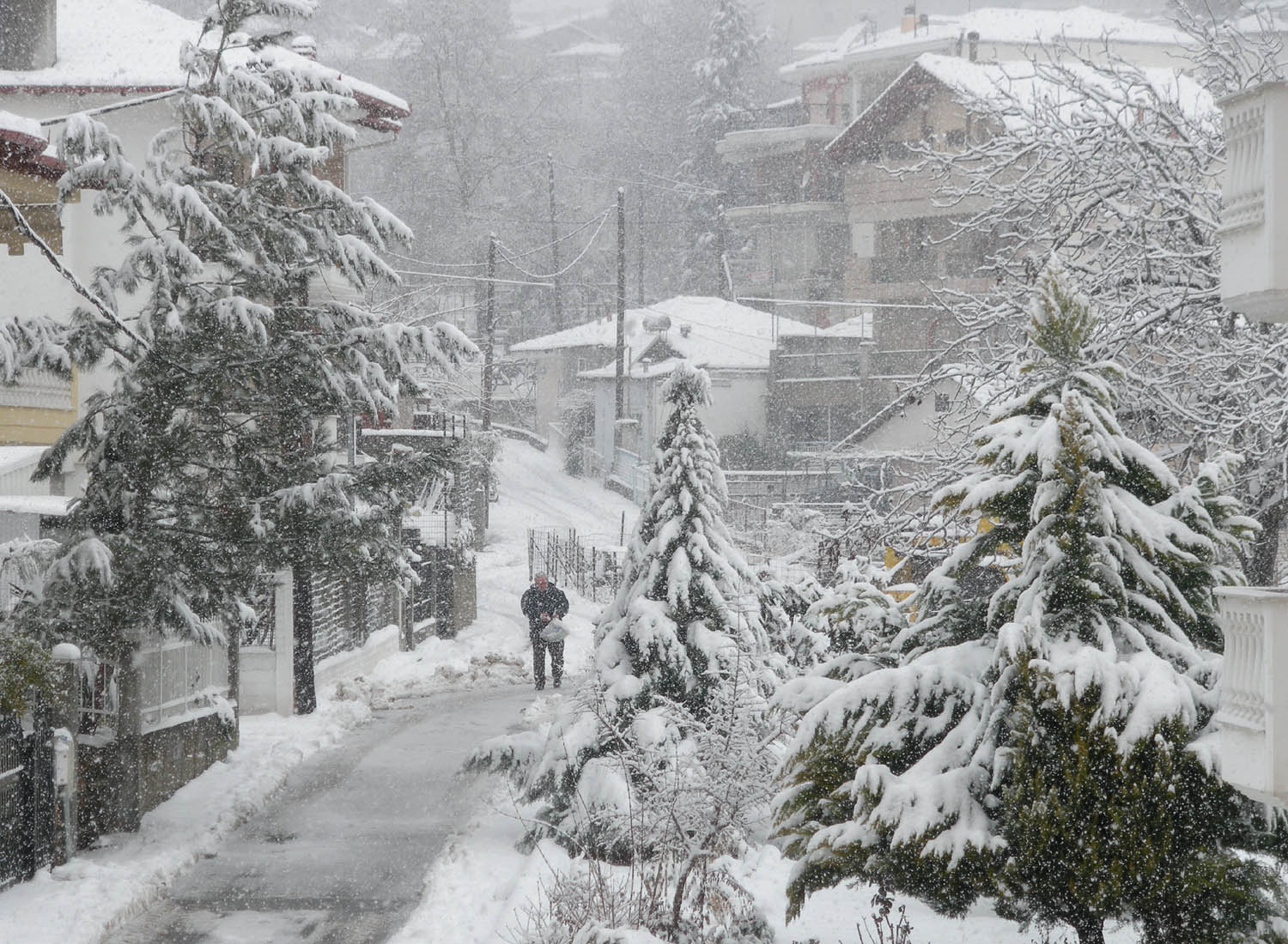 Weather News: Επιλεκτικου τυπου Χιονιας!Που θα Χιονιζει!