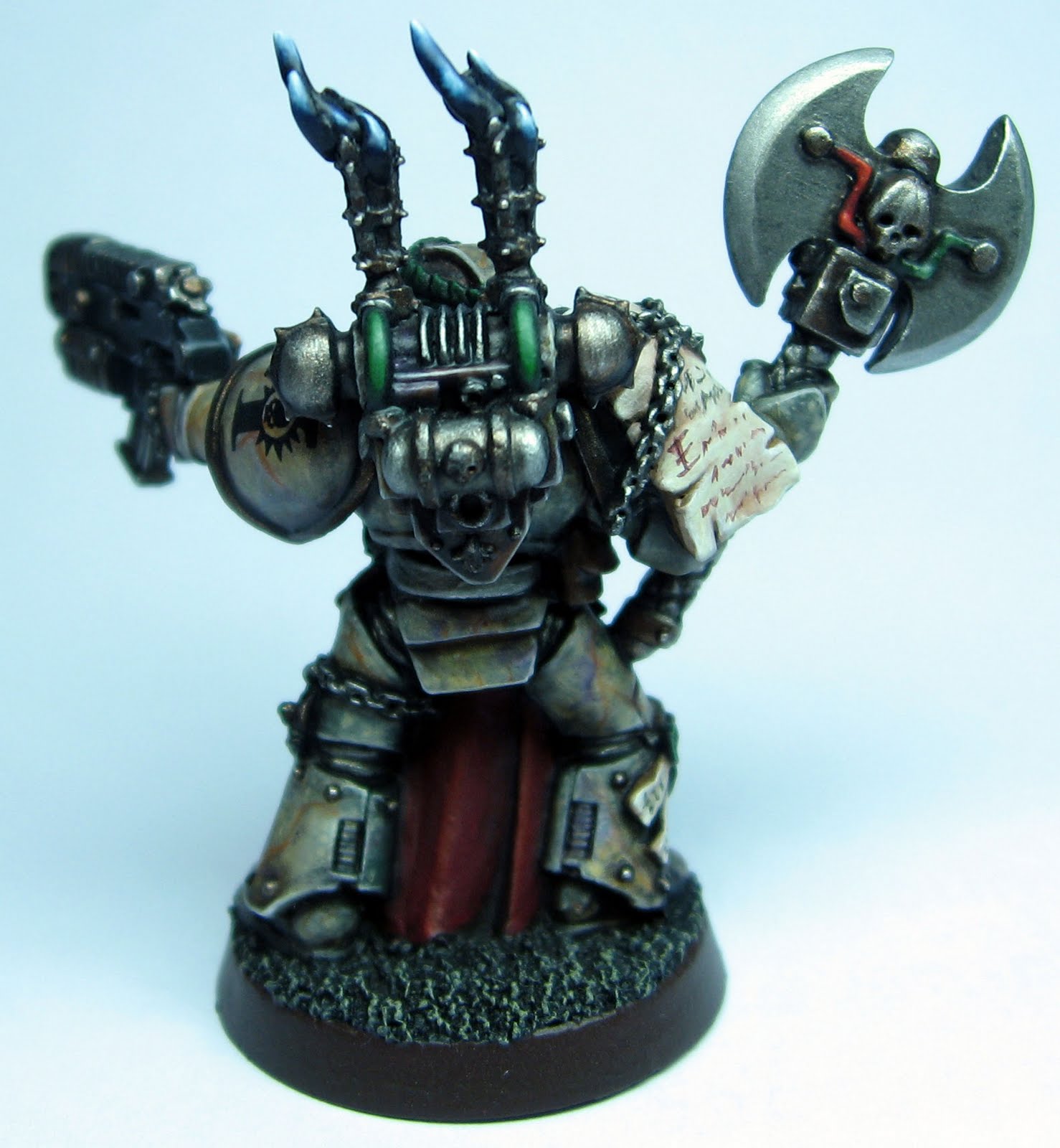 Burned Brush: Inquisitor in power armour - the update in which the mini ...