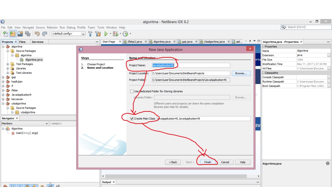 Membuat Struk Belanja Dengan NetBeans