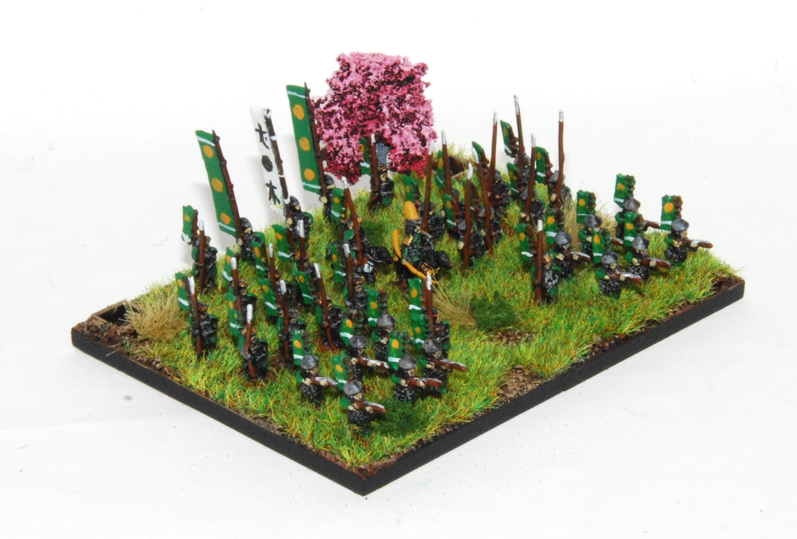 Lord Ashram's House of War: More 6mm Samurai done... with a cherry ...
