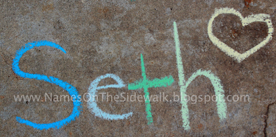 Names On The Sidewalk