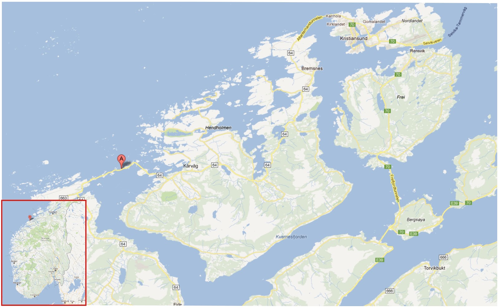 Skandynawia- Dania, Szwecja, Norwegia: The Atlantic Road w Norwegii