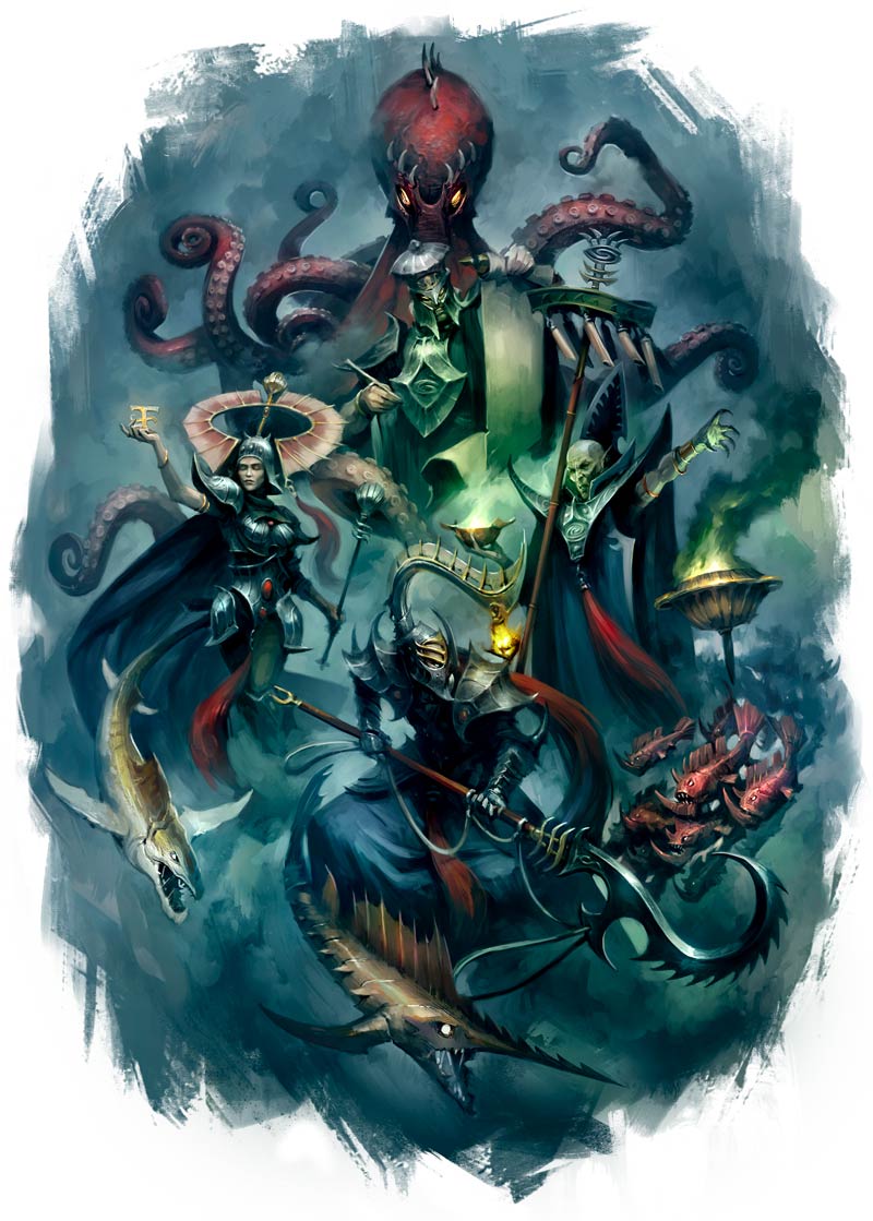 Mengel Miniatures: REVIEW: Idoneth Deepkin