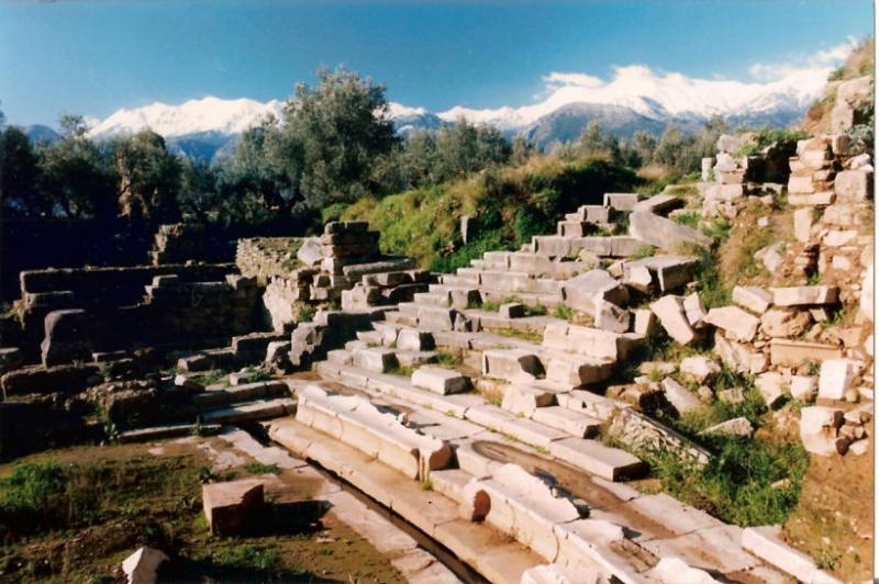 Ancient Hellas back up: Theatre of Sparta