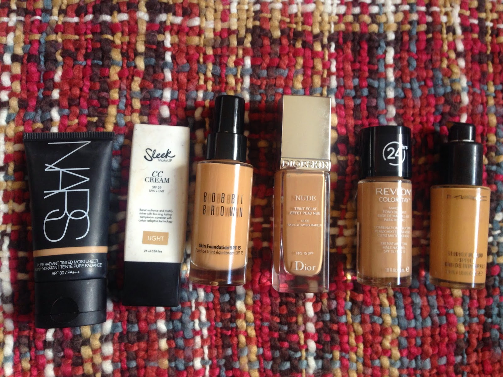 Nars Foundation Color Chart