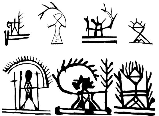 Cultura Sami: 13. Simbologia dels tambors samis