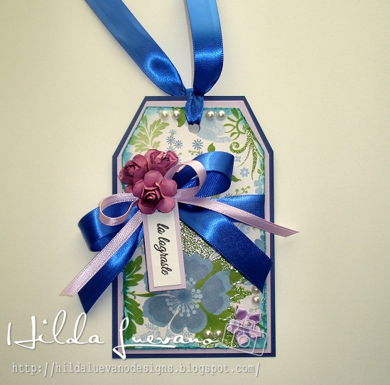 Hilda Designs: Un Tag muy Brillante