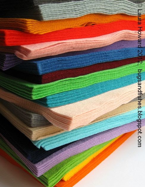 Bugs and Fishes by Lupin: A New Felt Pack + A Bird Sighting