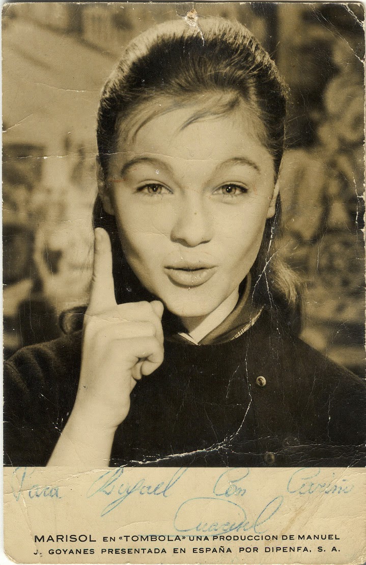 NOTICIAS Y EFEMERIDES MUSICALES Y DEL CINE: MARISOL DE ESPAÑA, UN 04 DE ...