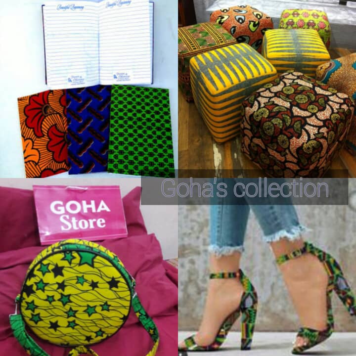 Goha Collection releases new products... Beads, Ankara shoes, bags ...