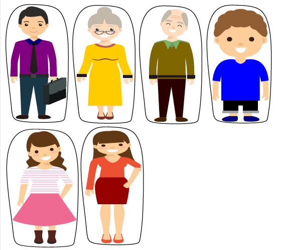 Juguetes Material A TU Medida: Titeres de dedo Costa Rica Material A TU ...