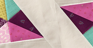 Tutoriales de Patchwork: BLOQUE TRIÁNGULO PAPER PIECING