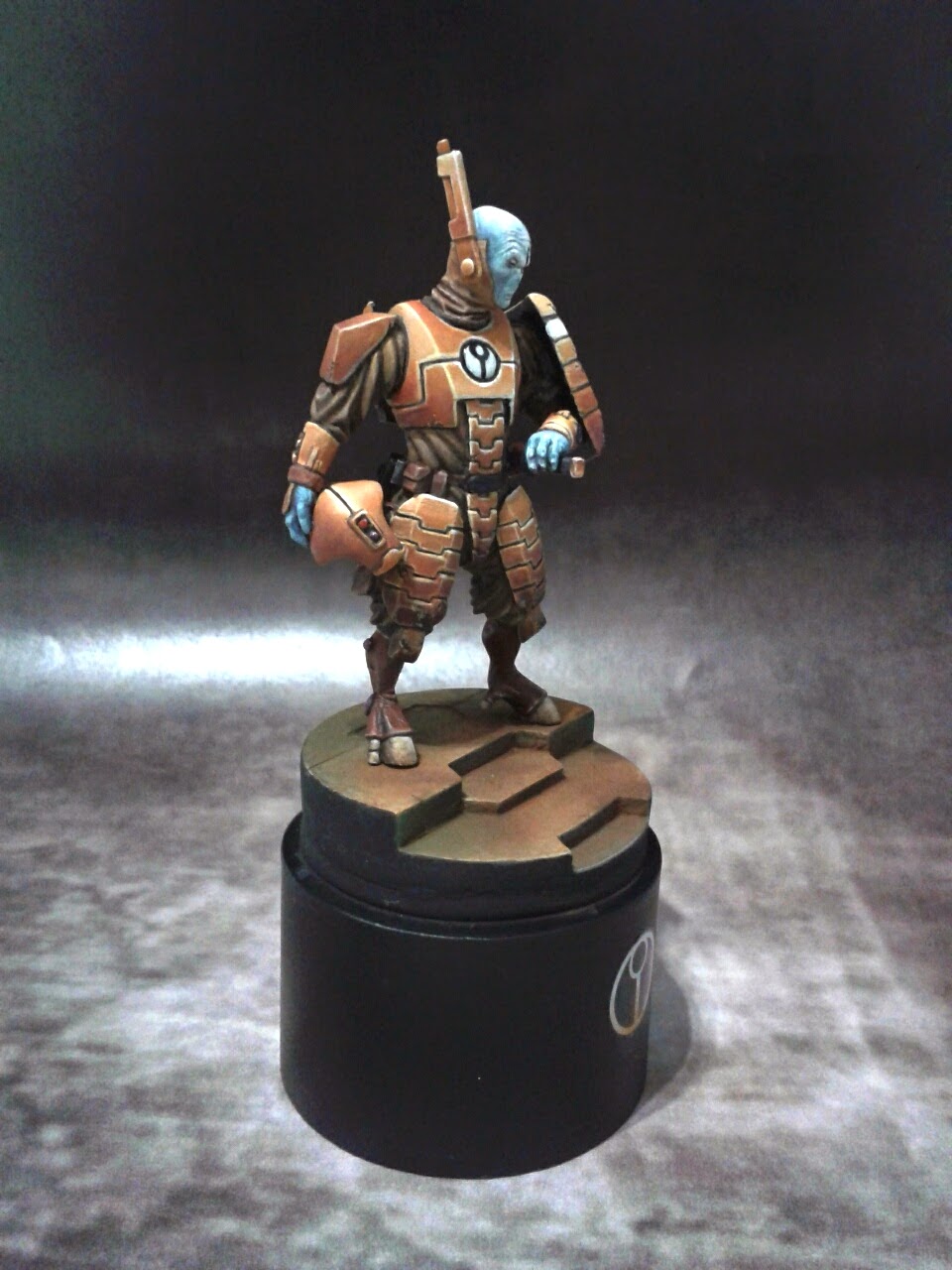 Eureka! miniature painting: Tau Firewarrior 56mm