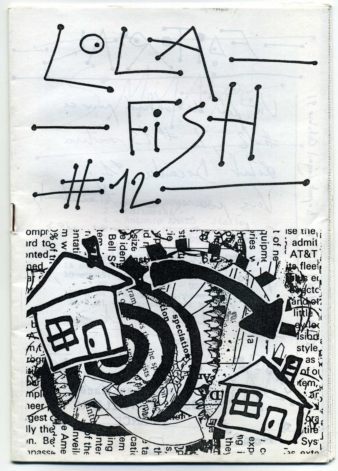 1000 Flights: Lola Fish n.12-(Fanzine-France-1991)