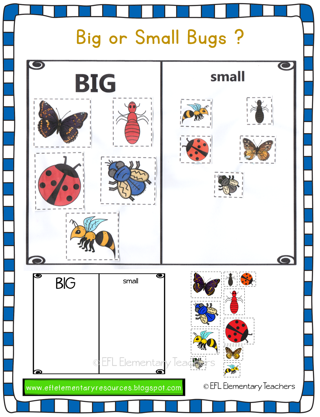 EFL Elementary Teachers: Insects unit for Elementary ESL