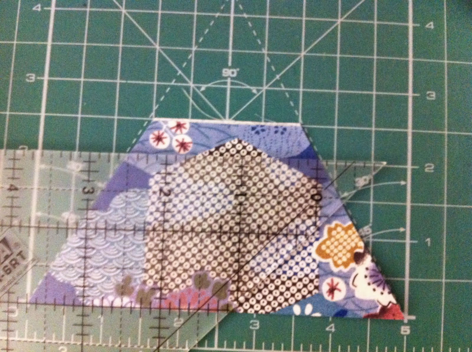 Quilt Art Design: Hexi's without Templates