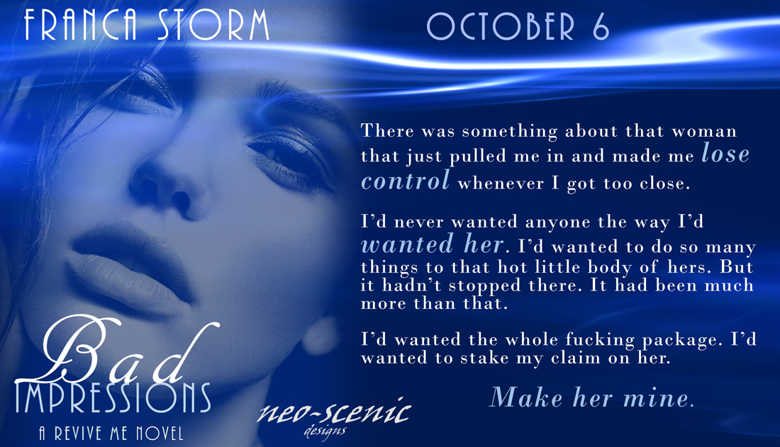 Ogitchida Kwe's Book Blog : Bad Impressions Release Blitz! Giveaway!