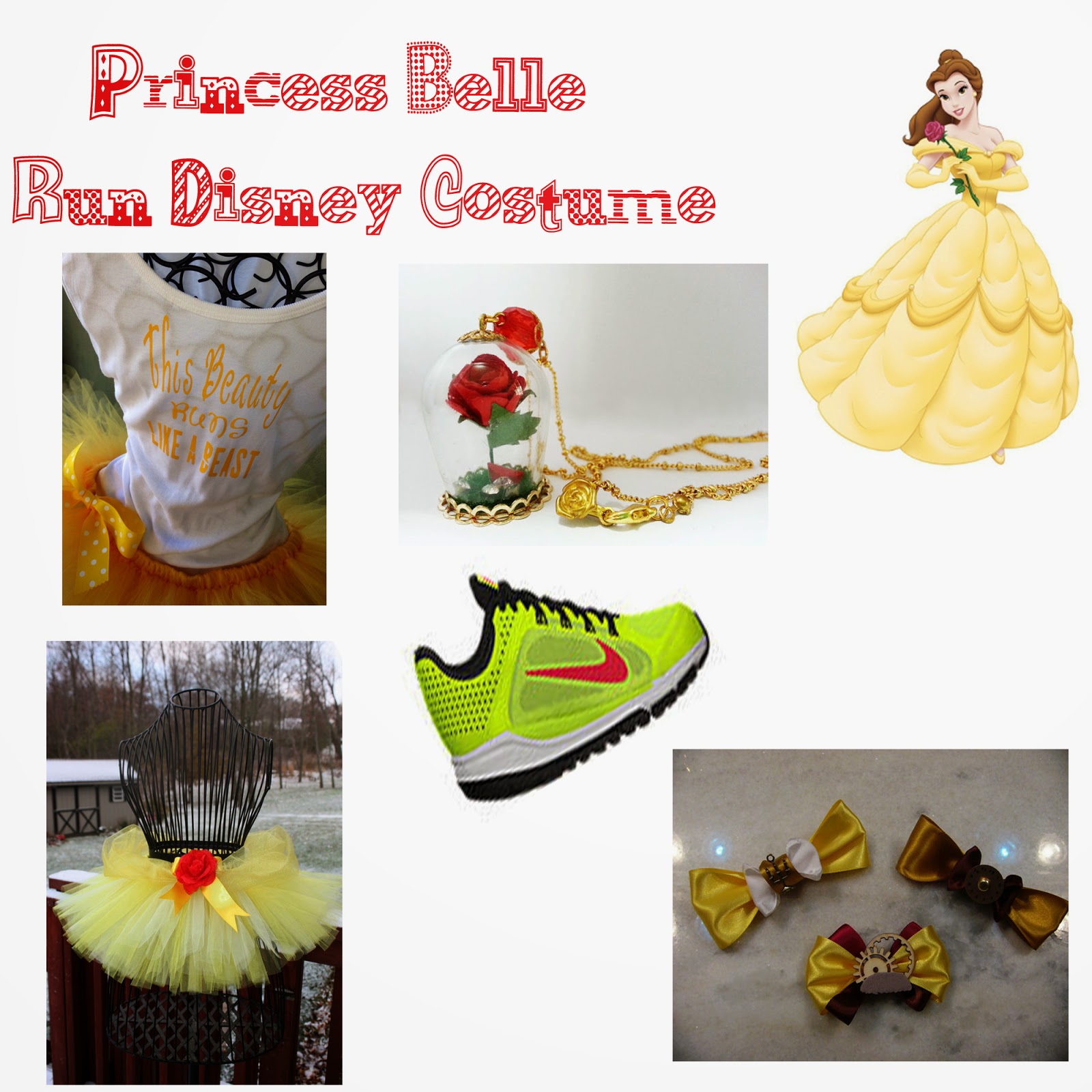 With Alabama Swagger: Disney Run Costumes: Princess Belle