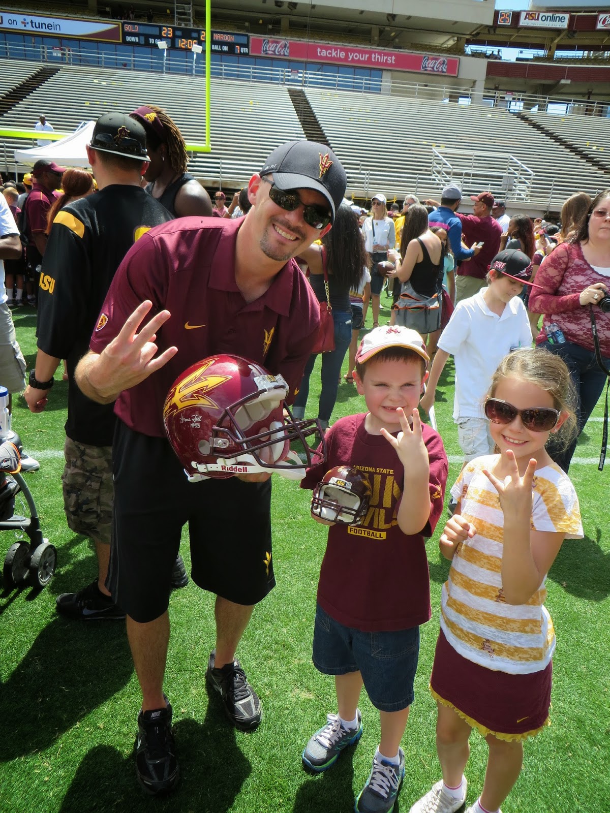 Our Sweet Lovely Life!: ASU Spring Game